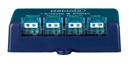 Universal VDSL2 Splitter with EMI Suppression | UNI-01V-EMI